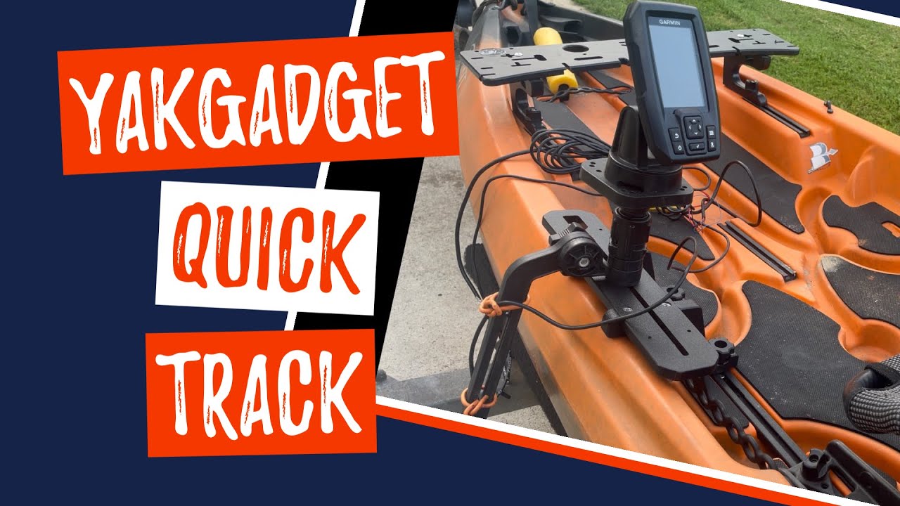 Kayak DIY Yakgadget Quick Track for our Nucanoe Flint - Improve your ...