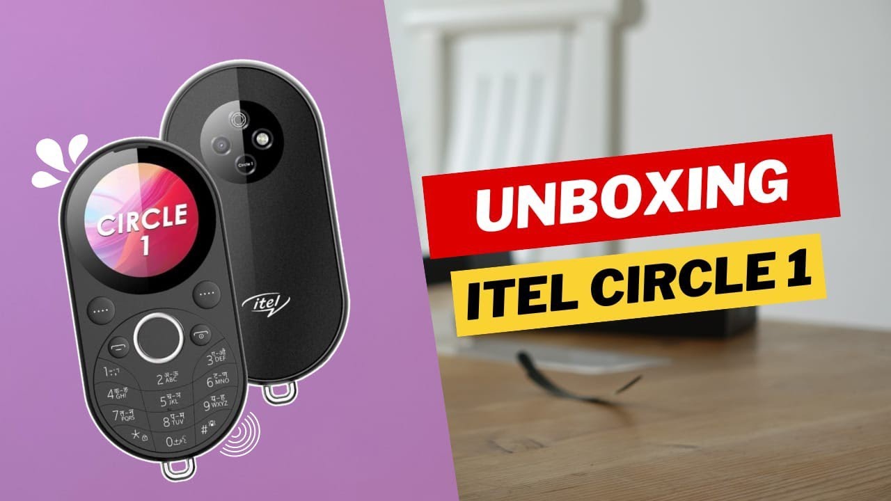 Itel circle 1 New Design | Unboxing - YouTube