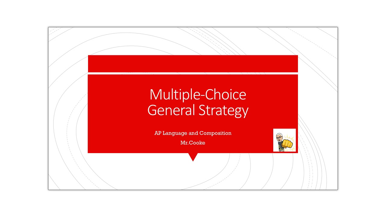 AP Lang Multiple Choice Overview And Strategy YouTube ap-lang-multiple-choice-overview-and-strategy-youtube