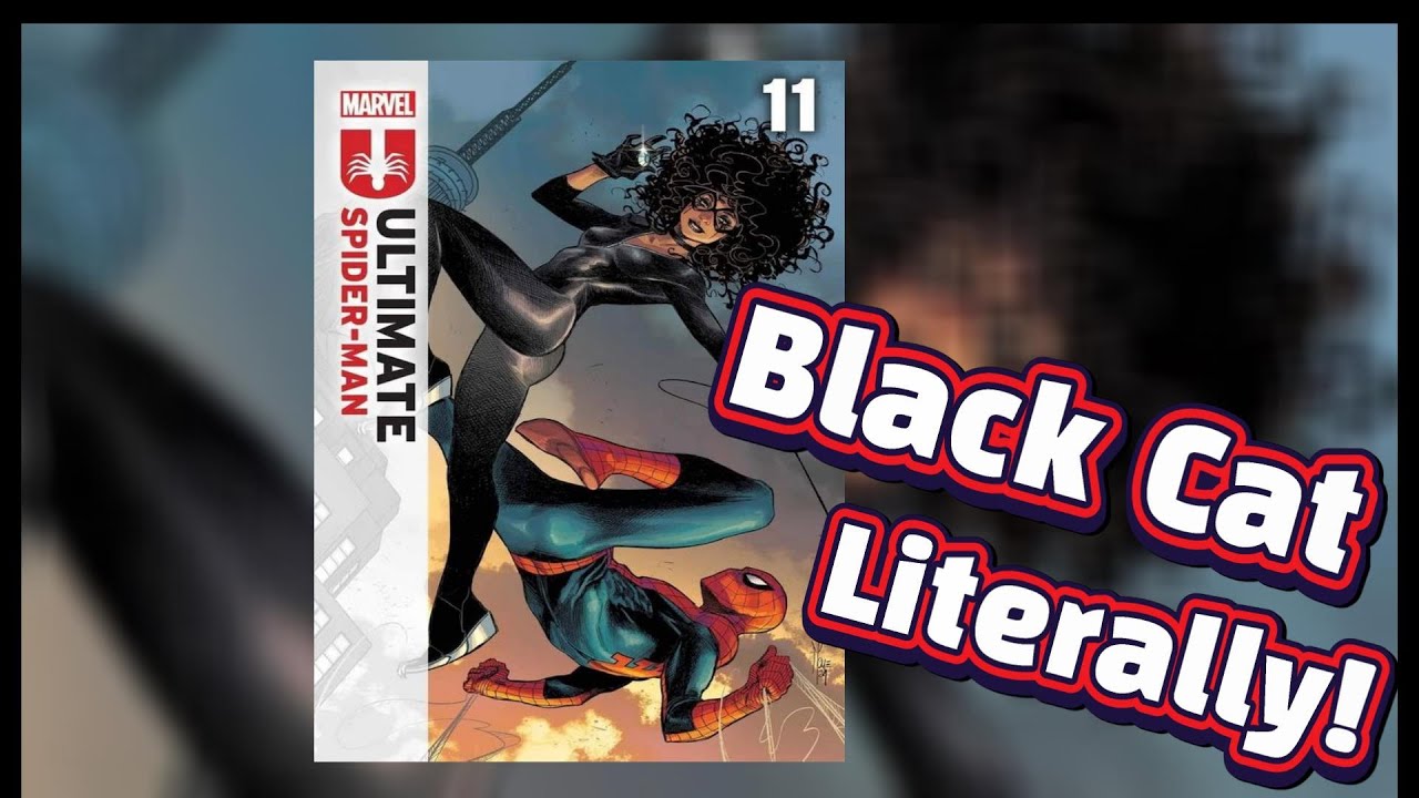 The New Ultimate Black Cat Lives Up To Her Name Literally - YouTube