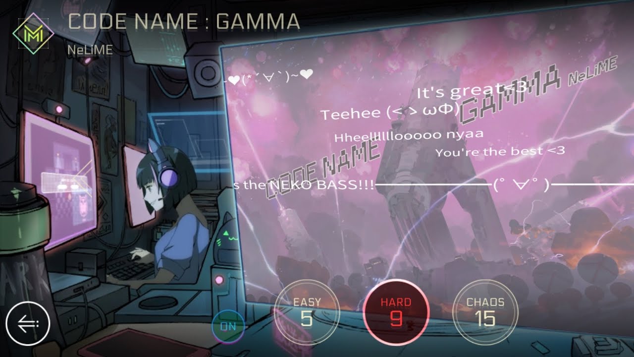 NeLiME - CODE NAME: GAMMA (Hard 9 MM) | Cytus II - YouTube
