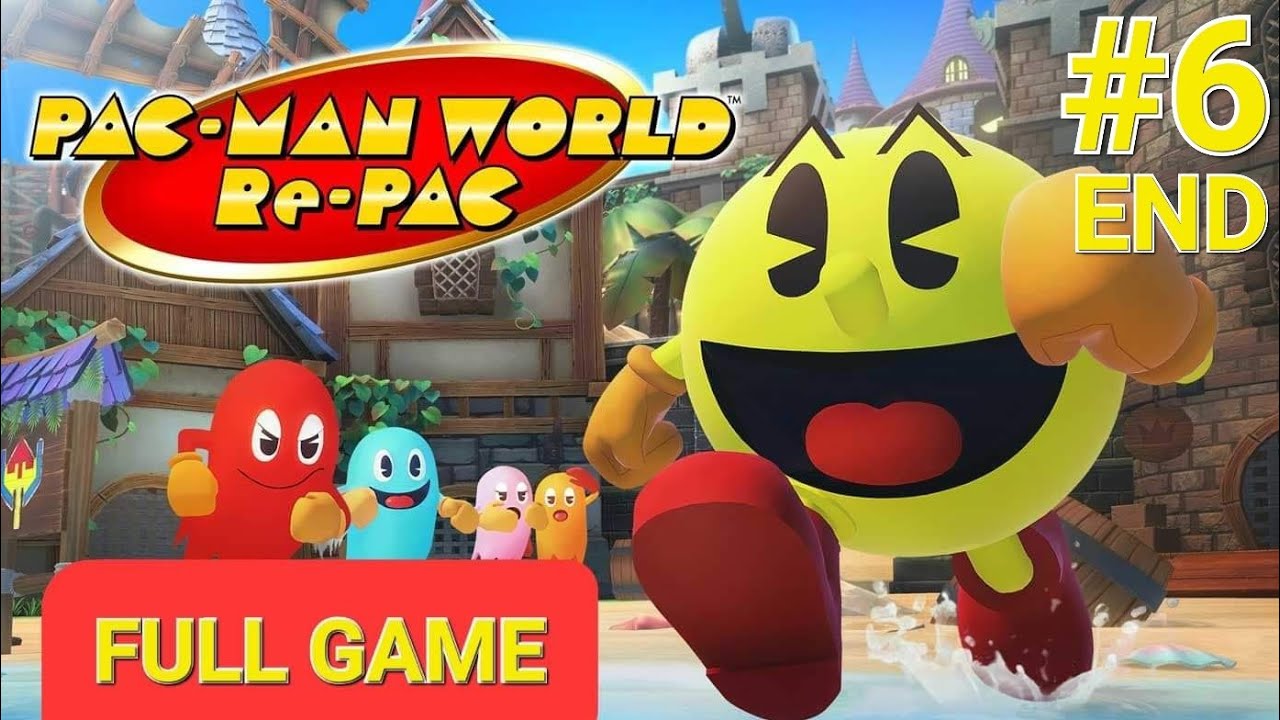 PAC-MAN World Re-Pac Gameplay - Full Game (100%) Playthrough Part 6 ...