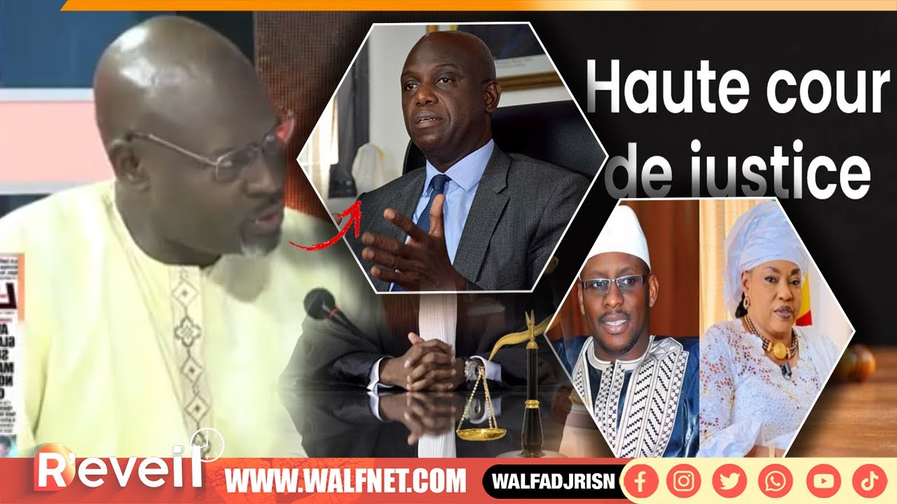 Haute cour de justice, mandat de comparution de Mansour Faye, Ndeye ...