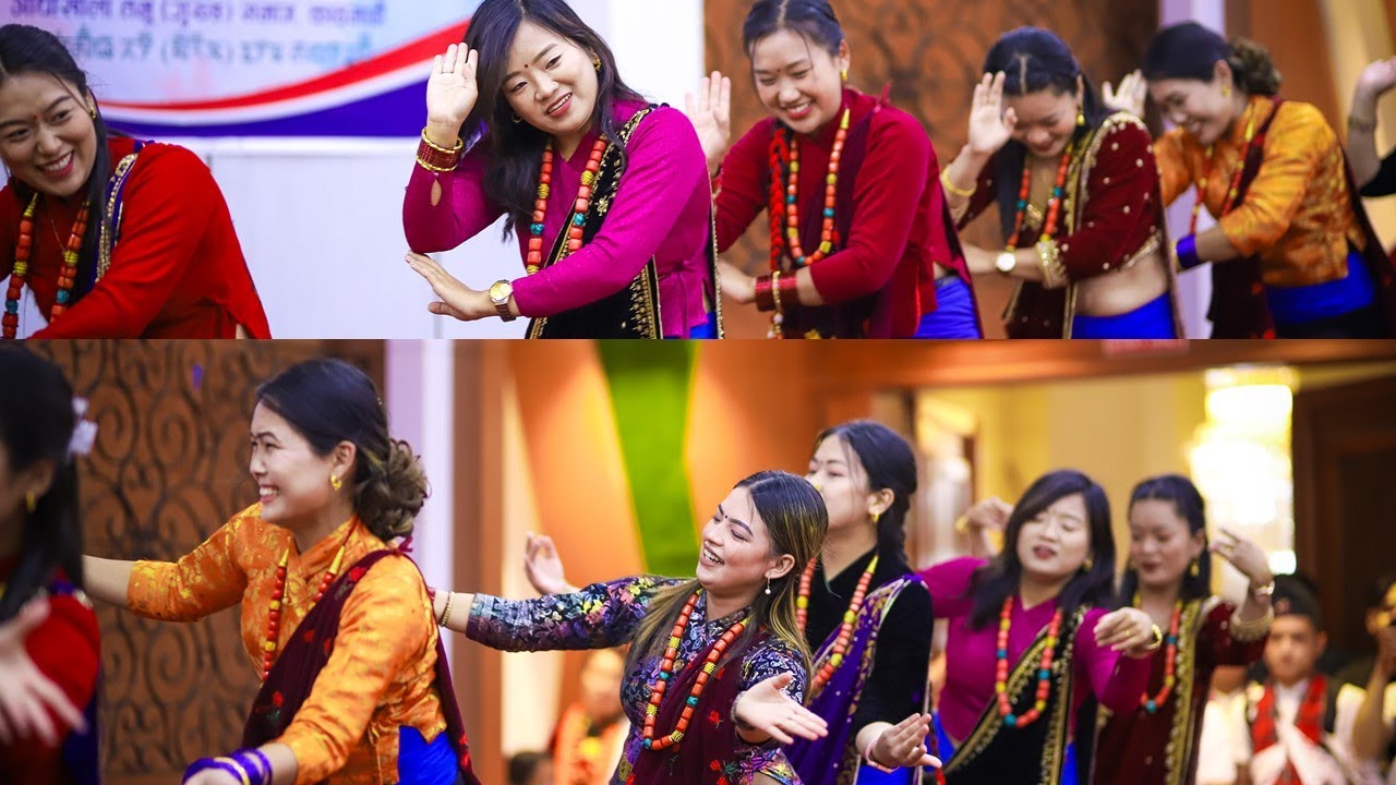 Beautiful kauda dance, अत्यन्तै सुन्दर कौरा नृत्य II पश्चिमाञ्चल कला ...