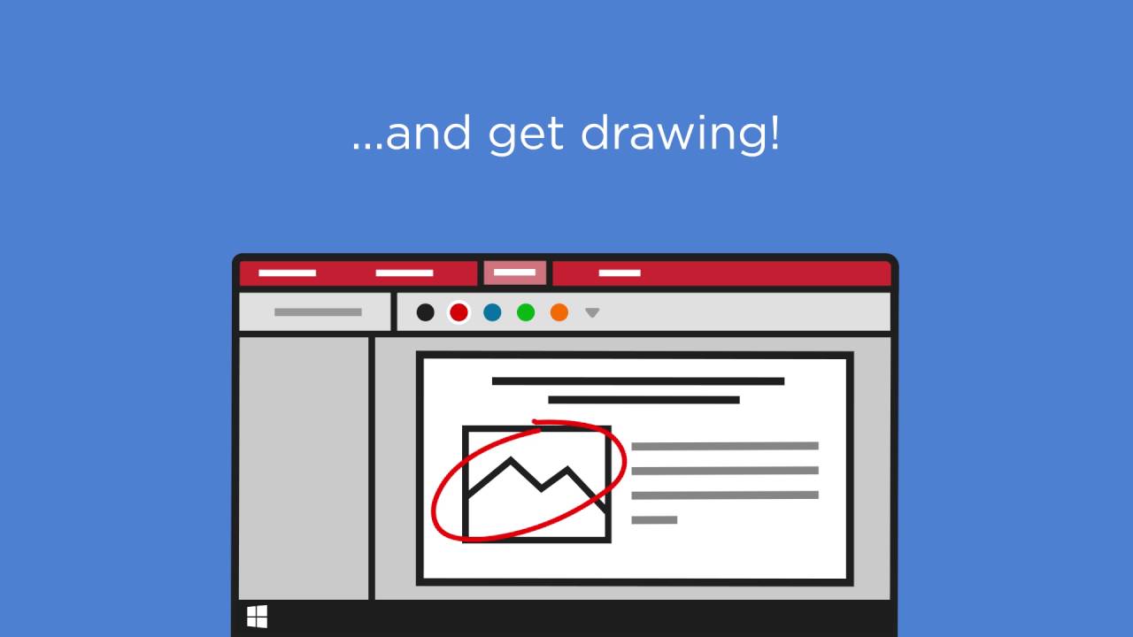 How to add notes to documents using Windows Ink - YouTube