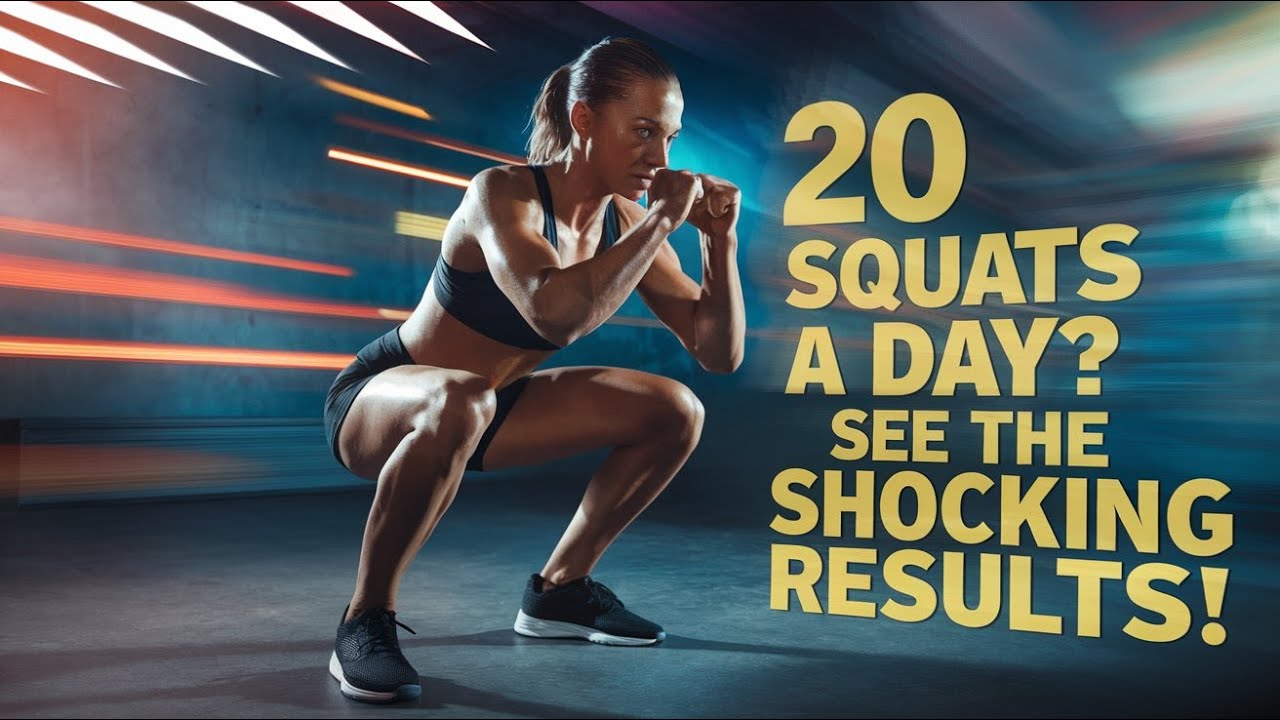 Transform Your Body with 20 Squats Daily - YouTube