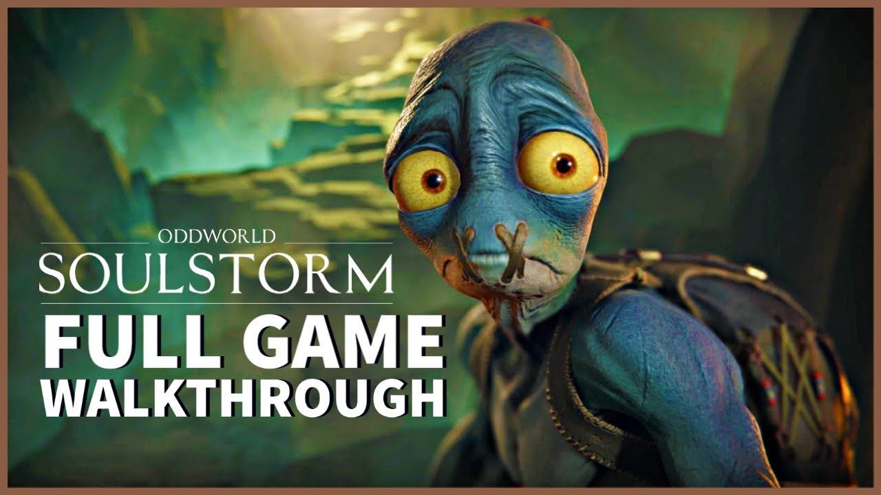 Oddworld Soulstorm Full Game Walkthrough Gameplay 100 Ps5 60fps
