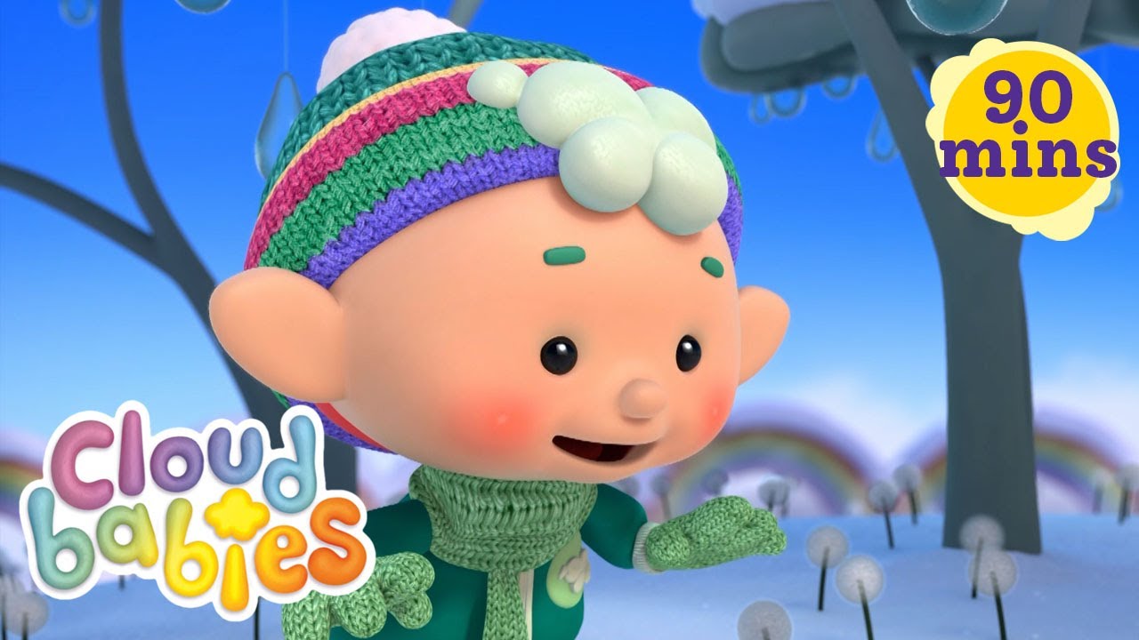 Winter Weather Bedtime Stories 🌨⛄️ ️ | Cloudbabies Winter Compilation ...