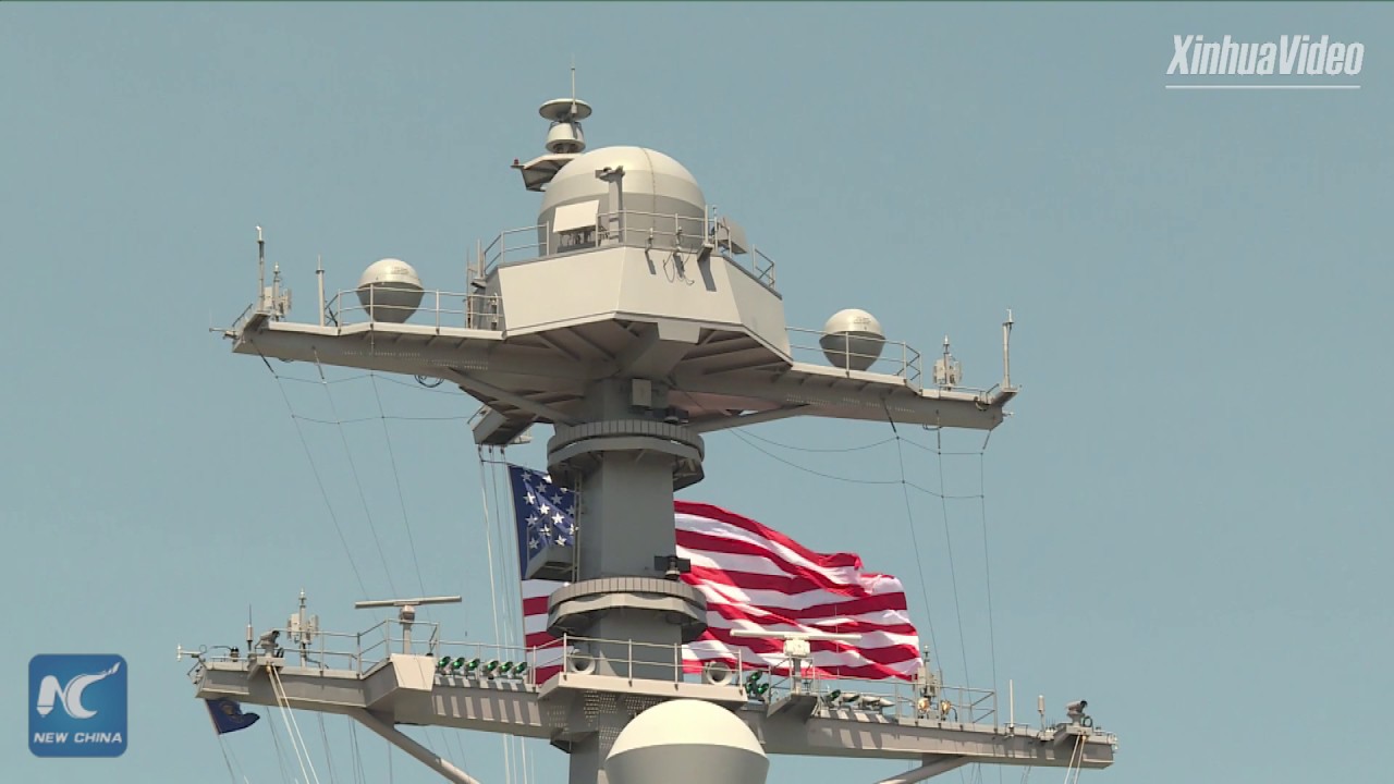 World's largest supercarrier USS Gerald R. Ford commissioned - YouTube