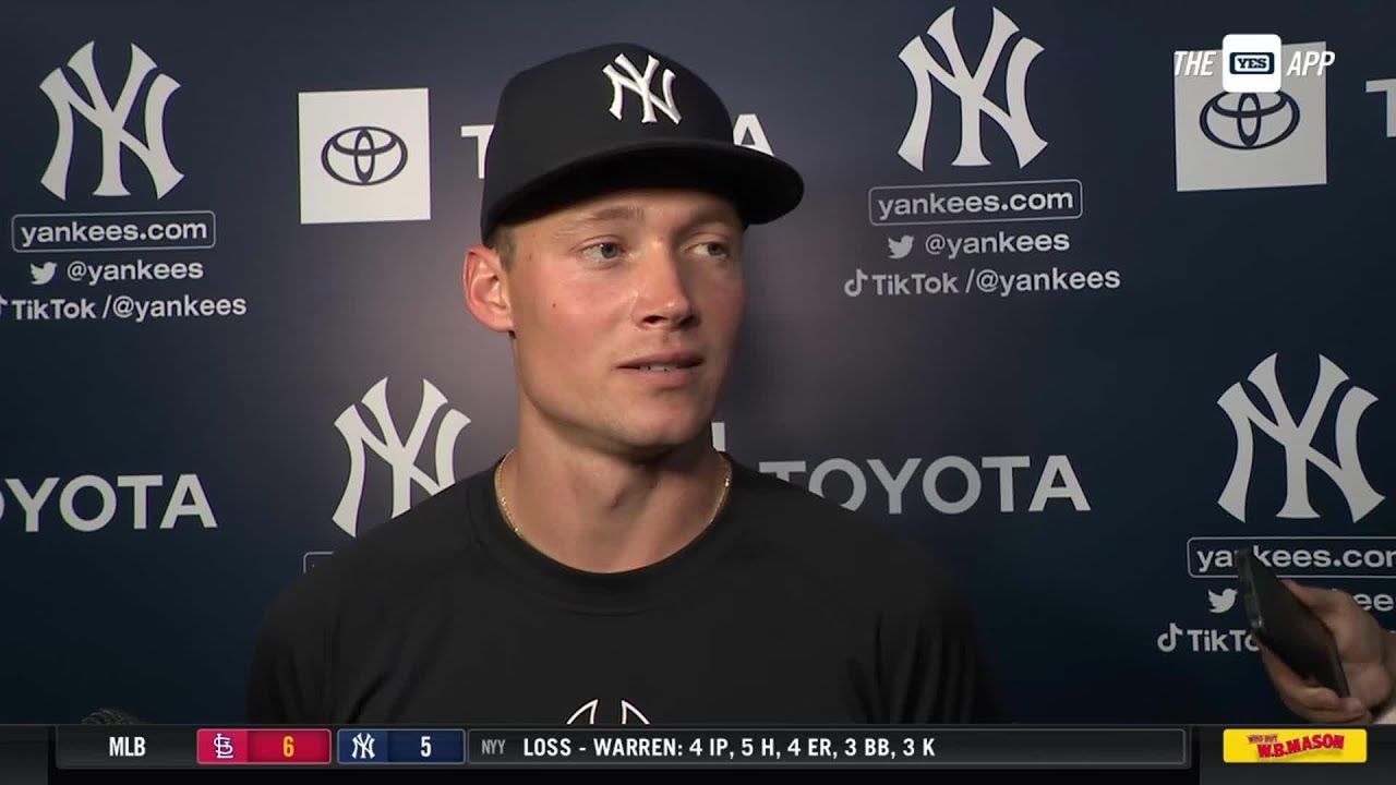 Will Warren after loss to Cardinals Aug. 31 - YouTube