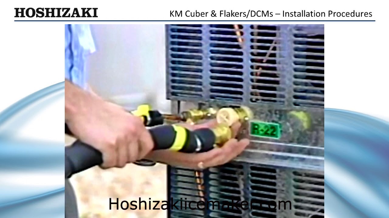 Ice Machine Installation - YouTube