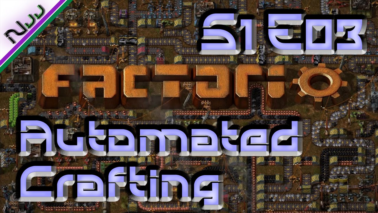 Factorio Tutorial / Lets Play - S1 E03 - How to Automate Crafting - YouTube