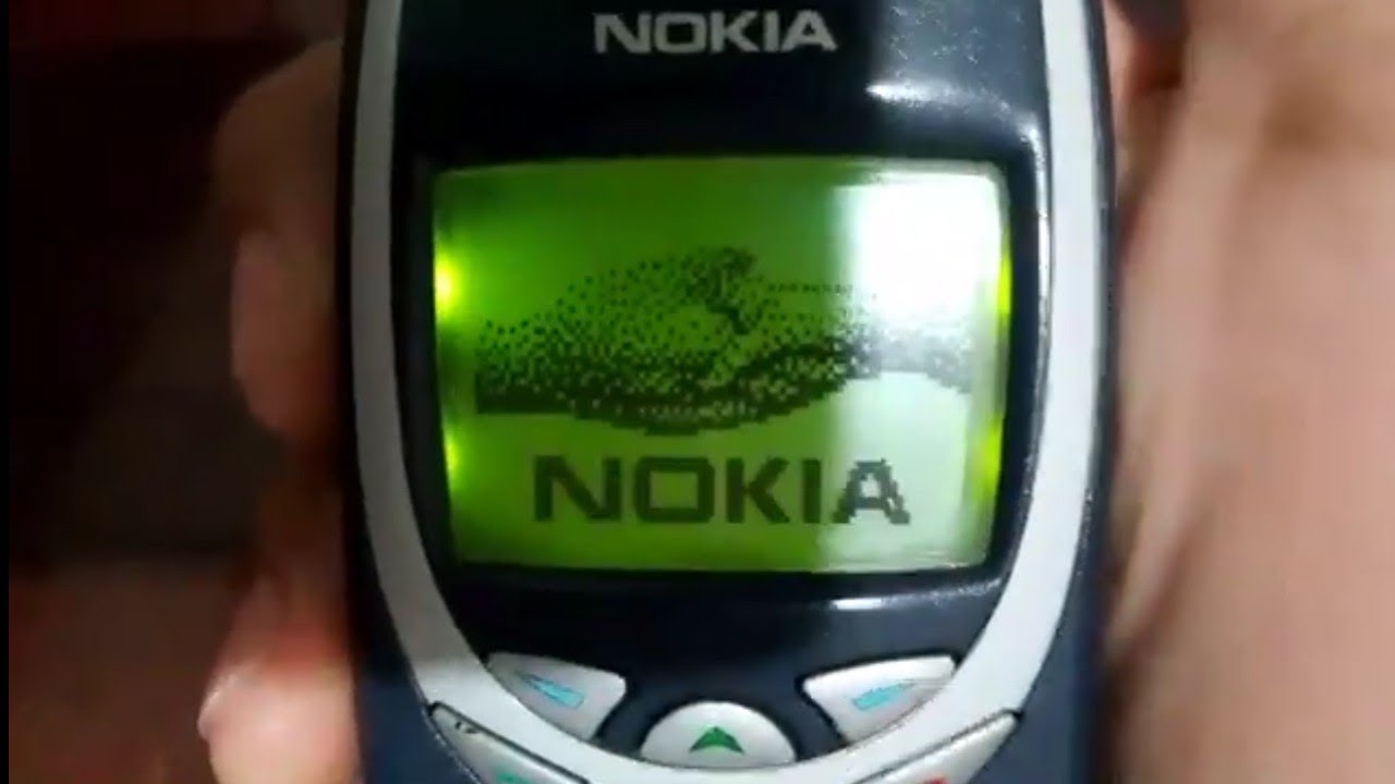 Nokia 3320 - Encendido/Apagado - YouTube