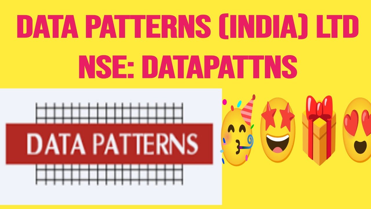 😍😍🎁💫💫Data Patterns (India) Ltd😍🤩🥳💕🚀NSE: DATAPATTNS😍🎁💫 - YouTube