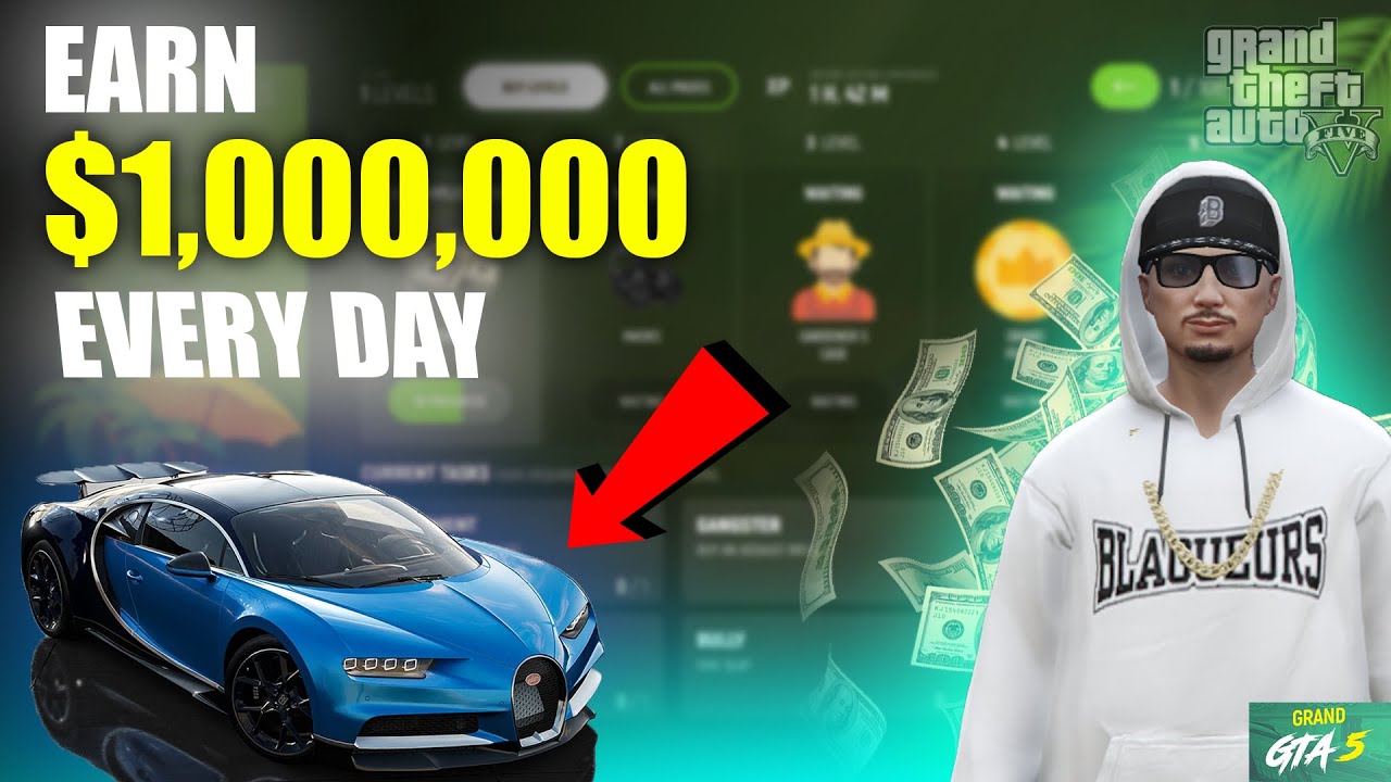 How to earn $1M in Grand RP Server With BATTLEPASS | GTA 5 RP - YouTube