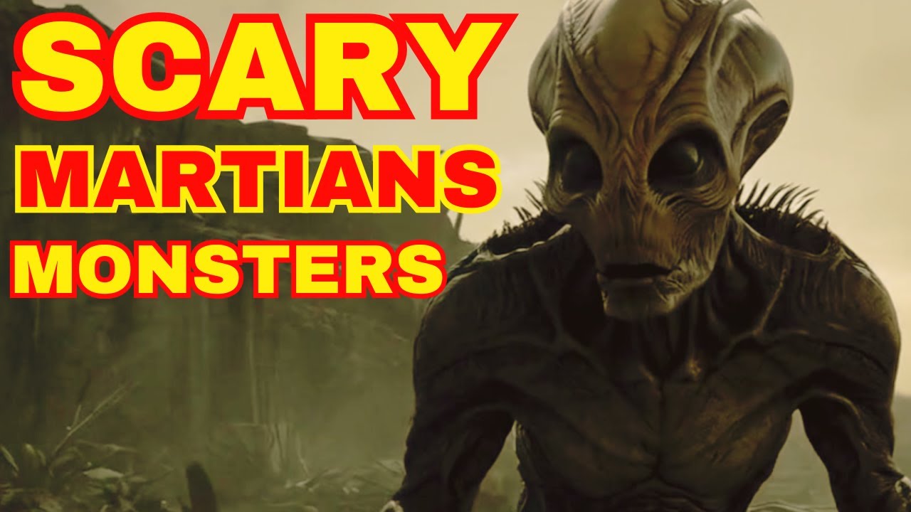 ALIENS! "Scary Martian Monsters! Humans Arrive on Mars! Amazing ...
