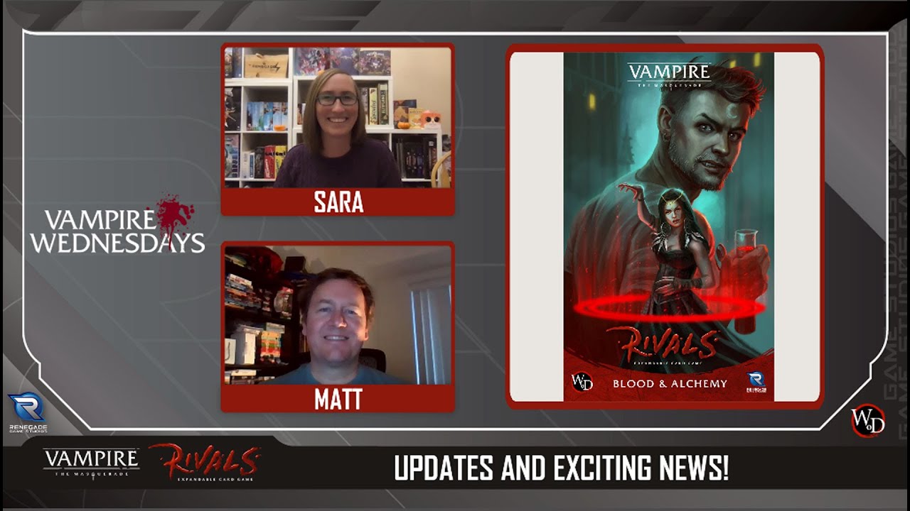 Vampire Wednesday - Updates and Exciting News! - YouTube
