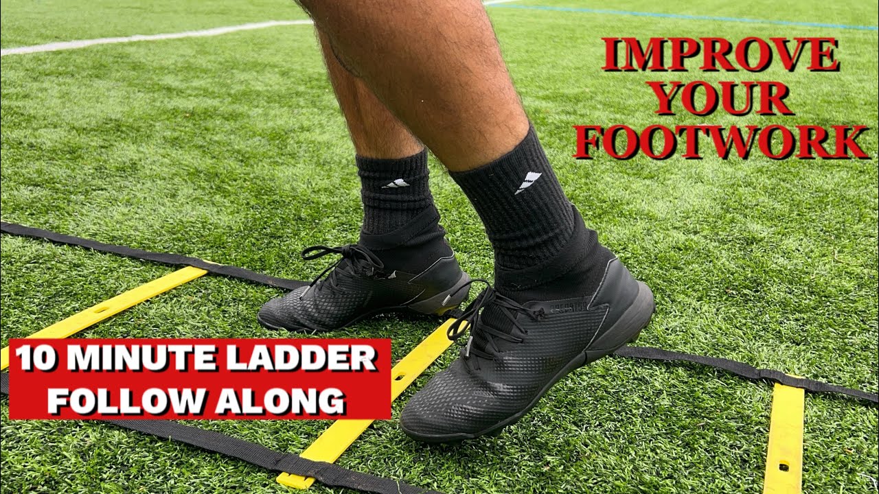 IMPROVE YOUR FOOTWORK | 10 MINUTE LADDER FOLLOW ALONG - YouTube