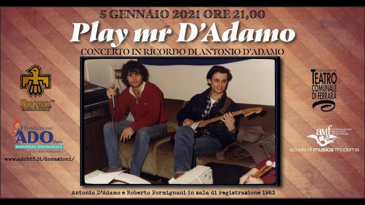 Play Mr D'Adamo - Roberto Formignani - Free Man - YouTube