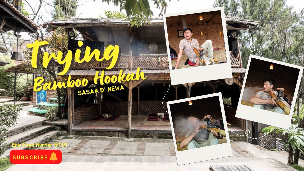HOW IS THE BAMBOO HOOKA TASTE? AT SASAA D' NEWA - YouTube