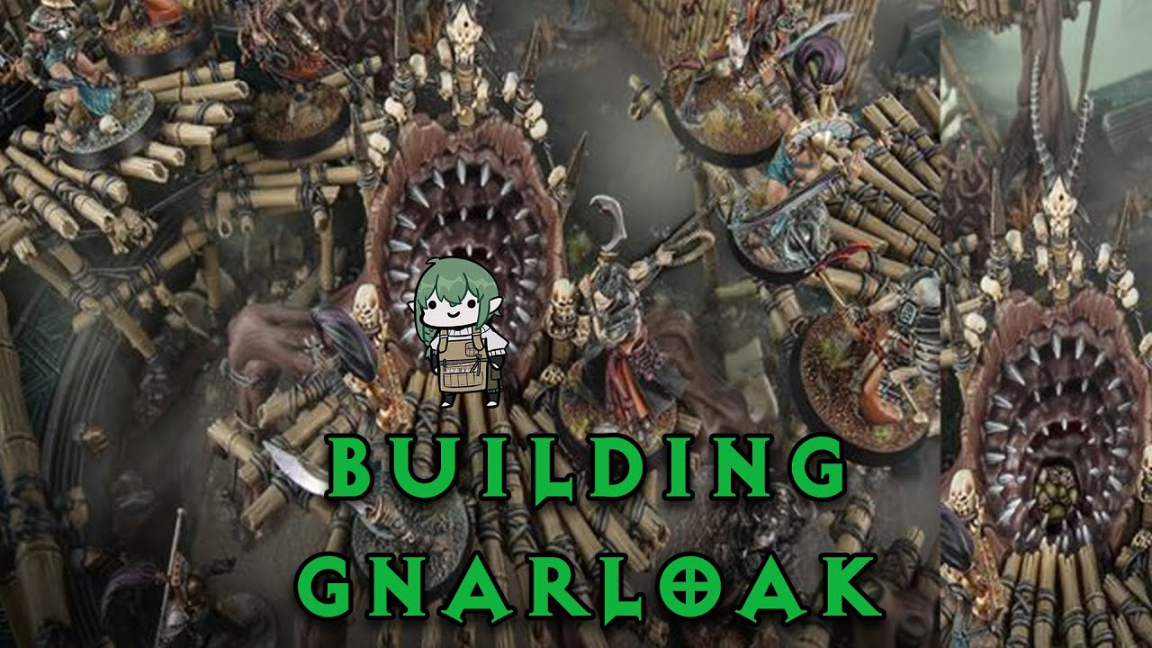 Warhammer Vtuber Builds Terrain | Ravening Gnarloak - YouTube