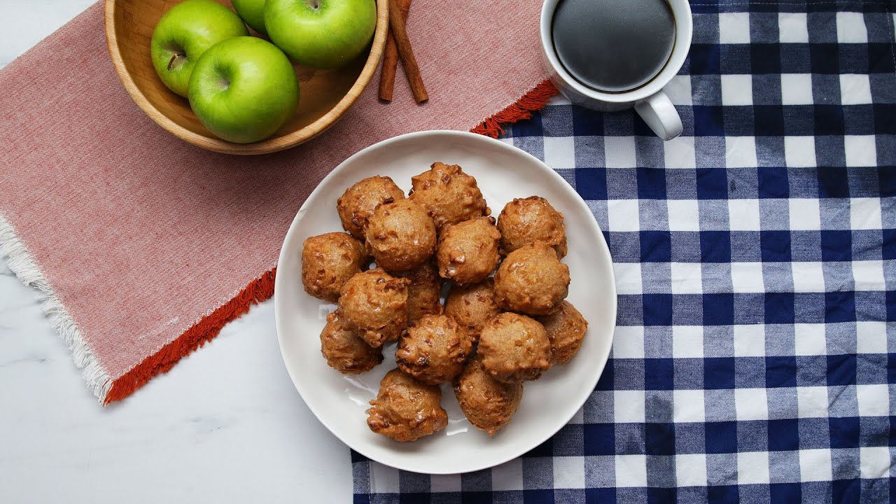 Quick And Delicious Vegan Apple Fritters • Tasty - YouTube