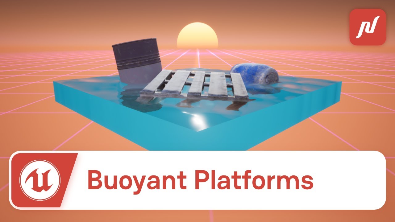 Create a Buoyant Platform in Unreal Engine 5 - YouTube