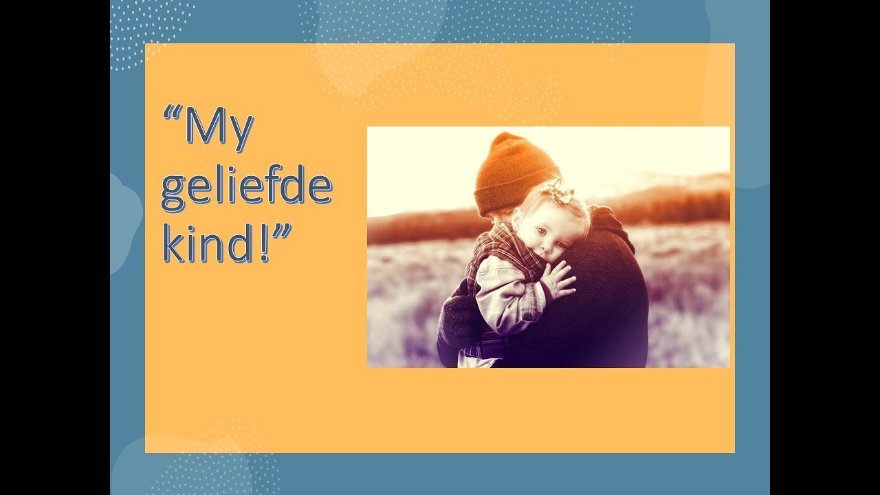 "My geliefde Kind!" - Matteus 3 - YouTube