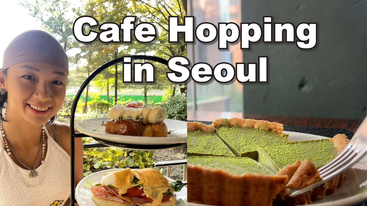 Cafe hopping in Seoul (seongsu & myeongdong cafes) - YouTube