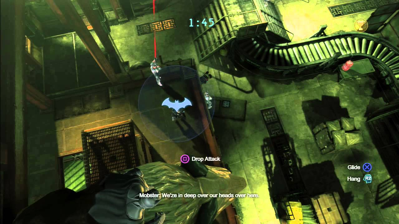 Batman Arkham Origins predator challenge map- Hidden Facility (Batman ...