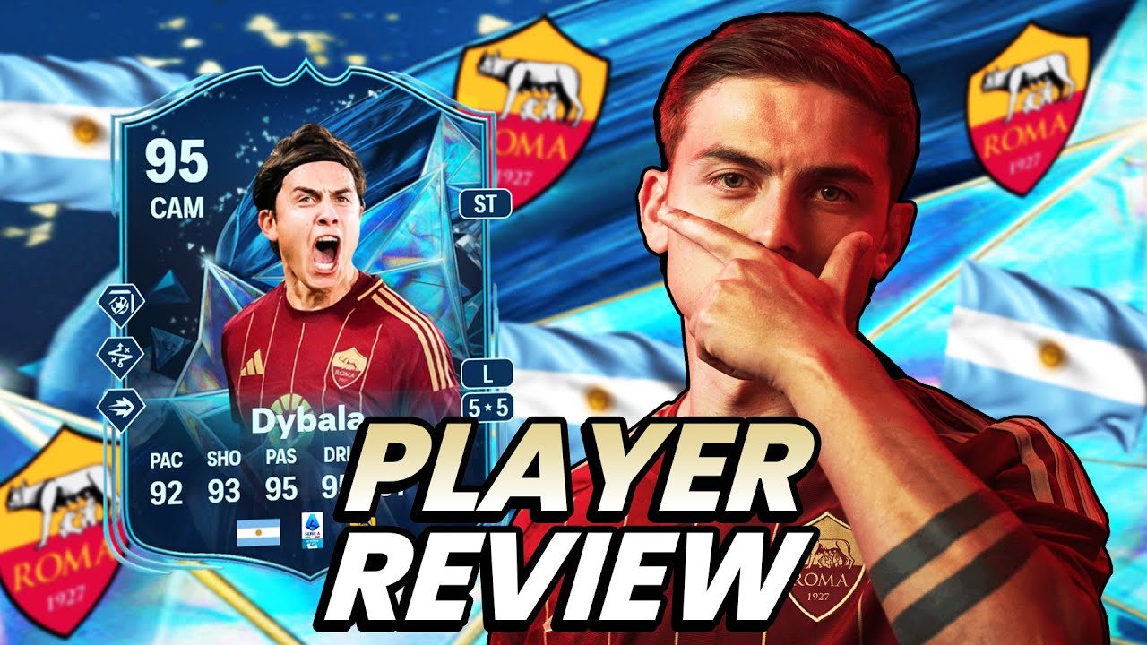 5⭐5⭐ 95 TOTS HONOURABLE MENTIONS DYBALA SBC PLAYER REVIEW! FC 25 ...