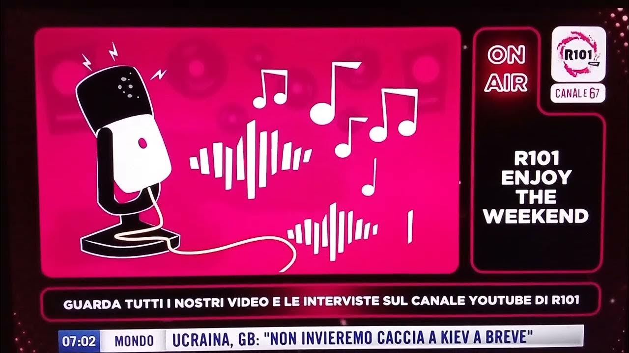 sigla r101 enjoy the weekend con Chiara lorenzutti r101tv - YouTube