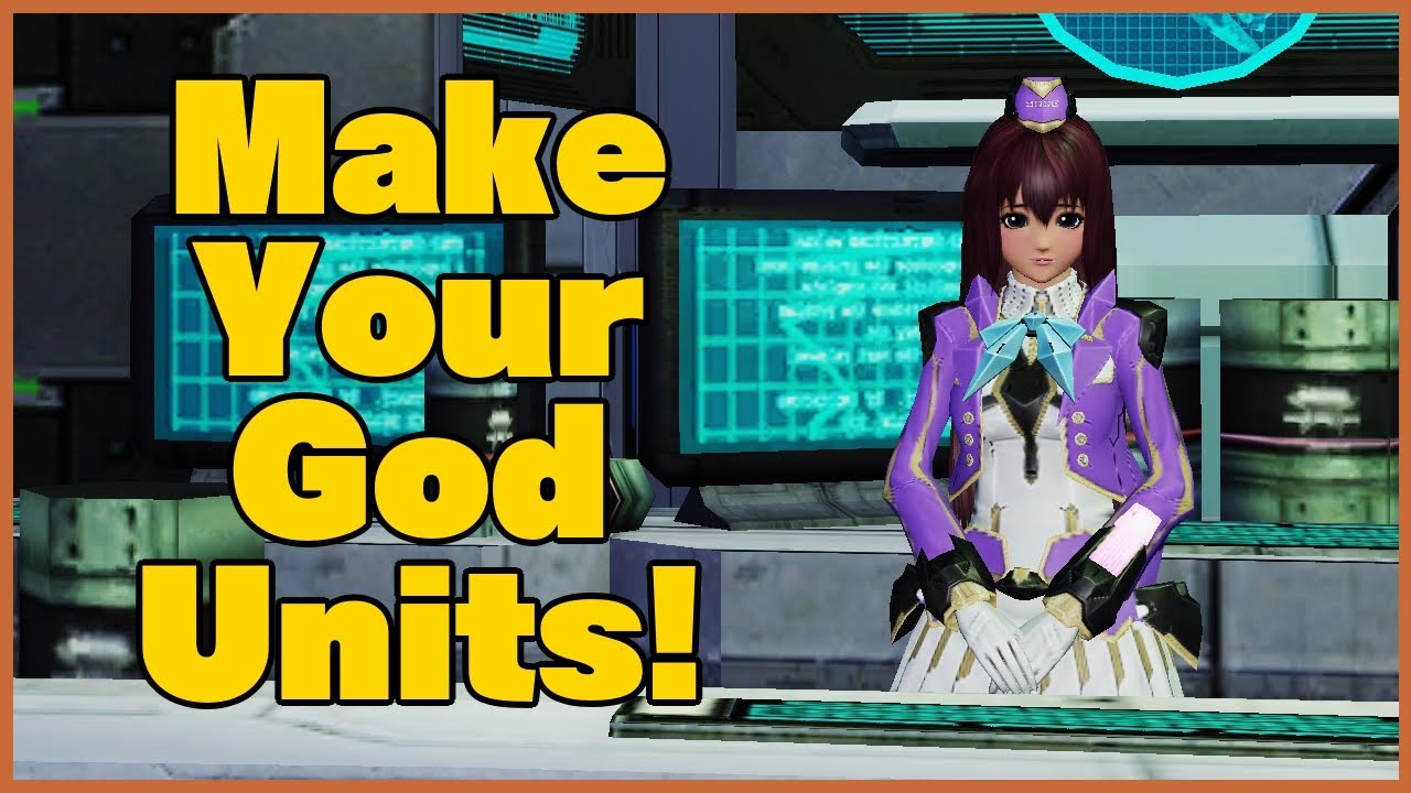 Base PSO2 God Affix is still possible! - YouTube