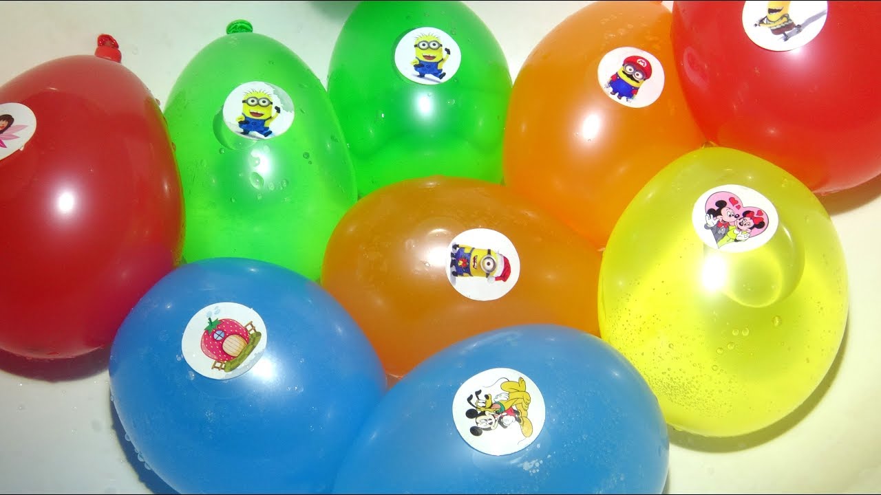 Learn Colors with Balloons / Baby Nursery Rhymes Song - YouTube