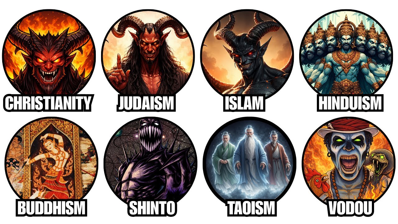 Every MAJOR Religion's Devil Explained - YouTube