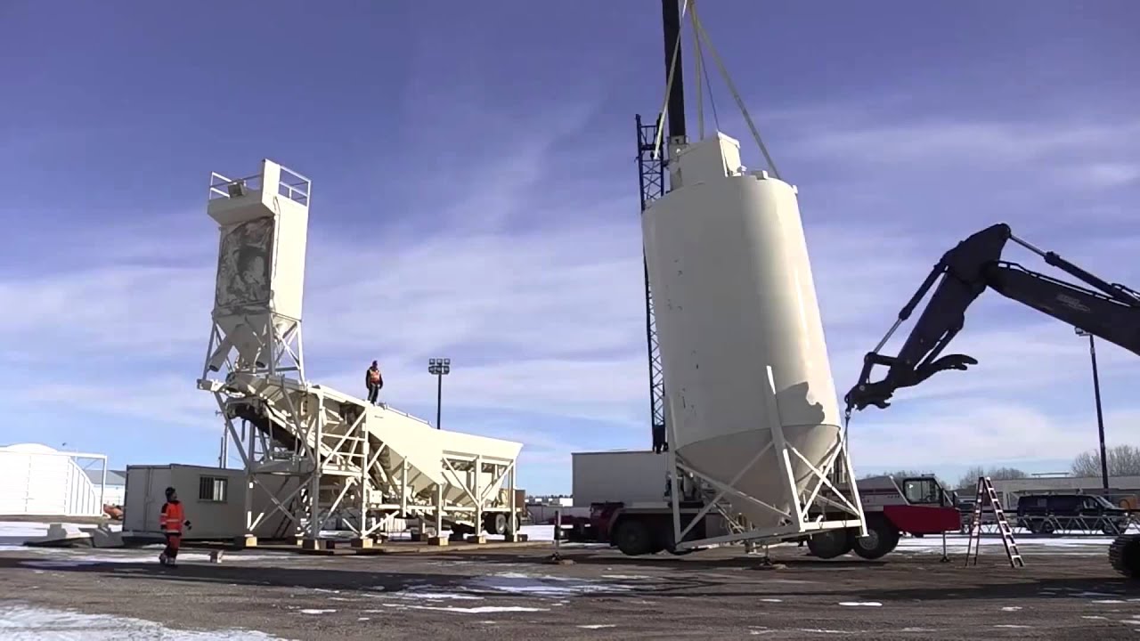 ICON Ready Mix LTD. Timelapse Plant - YouTube