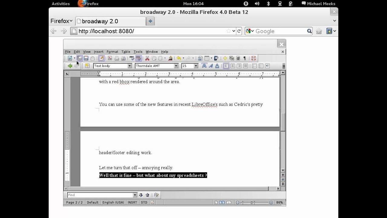 Libre Office (OpenOffice) on-line e versão para Android. - YouTube