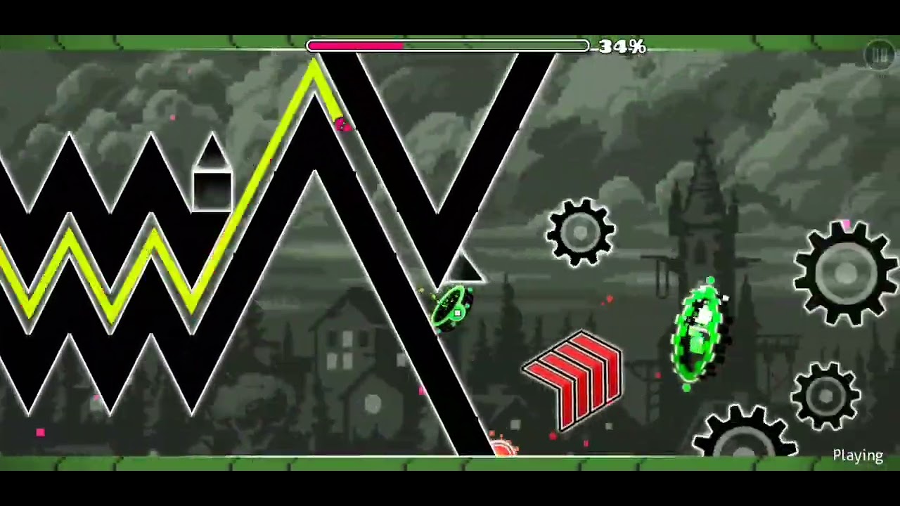 EPIC Geometry dash layout!! - YouTube