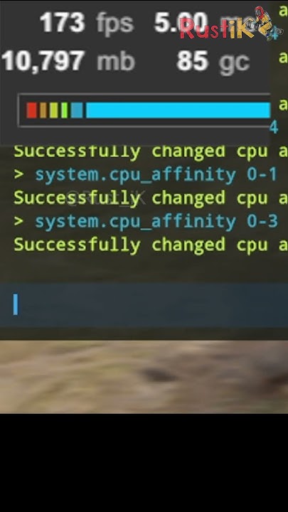 RUST FPS+ UPDATE SETTING UP CPU CORE USAGE IN THE GAME system.cpu_affinity UPDATED ON APRIL 6 ...