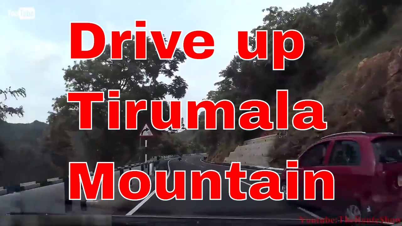 Sapthagiri Check Point to Tirumala mountain top(to tirumala parking lot ...
