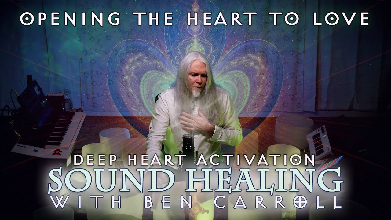 Opening the Heart to Love 💖 Deep Heart Activation 45min Sound Healing 💖 ...