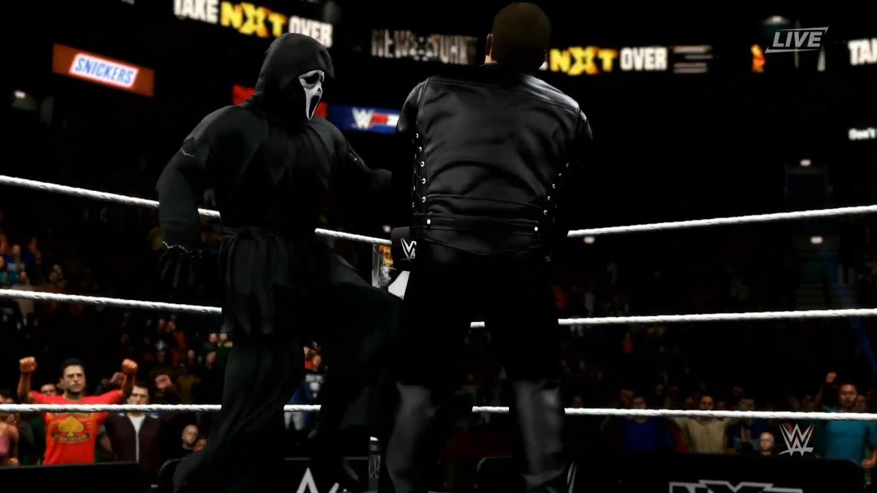 WWE 2K21 GHOSTFACE SIGNATURE + FINISHER ANIMATION - YouTube