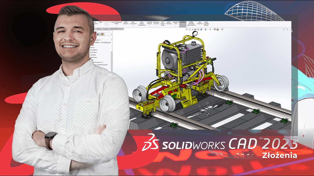 Nowości SOLIDWORKS 3D CAD 2023 – Złożenia - YouTube
