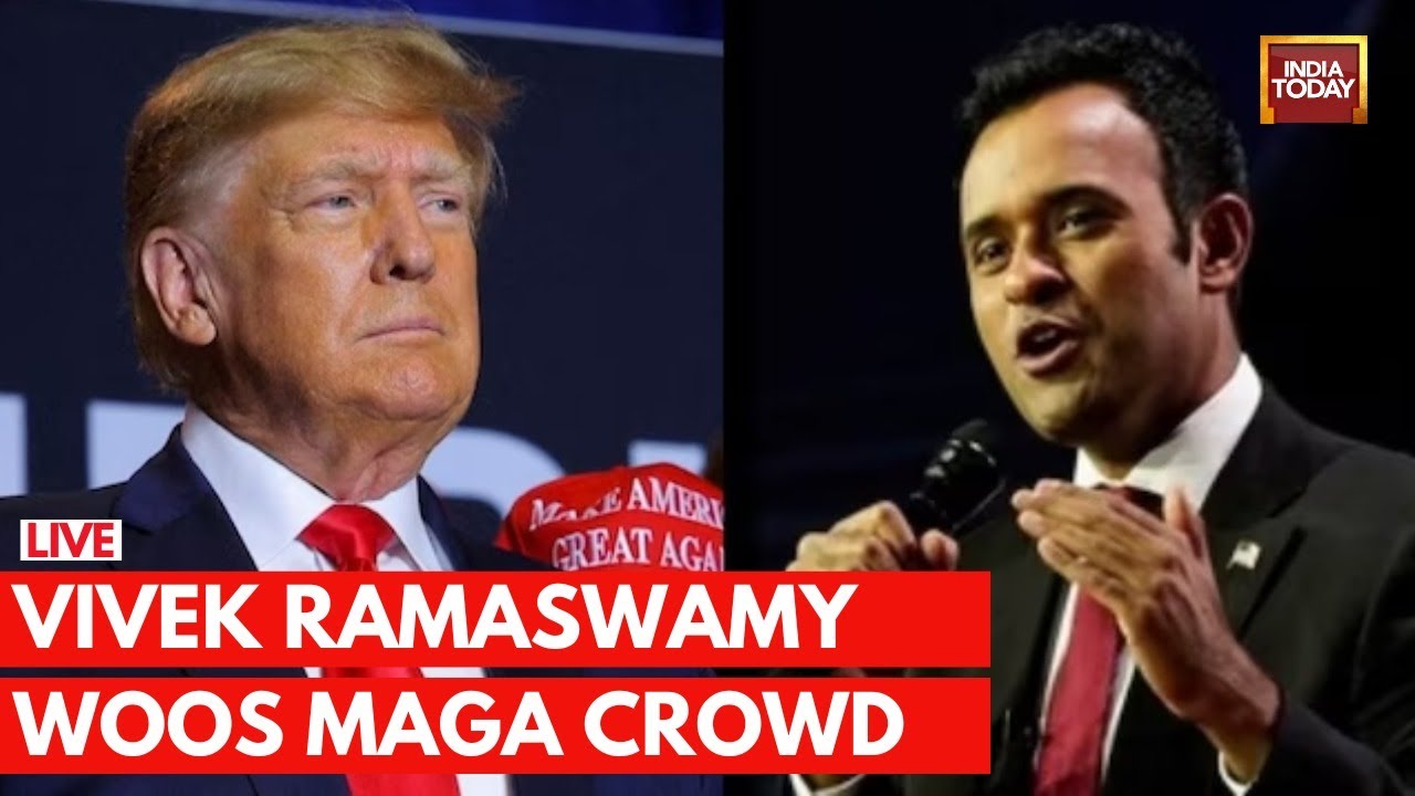 Vivek Ramaswamy Speech LIVE | Vivek Ramaswamy's Grand Speech On Donald ...