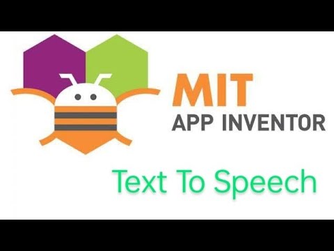 Chapter 2 part 1 of 2 (Creating Text To Speech In MIT APP INVENTOR ...