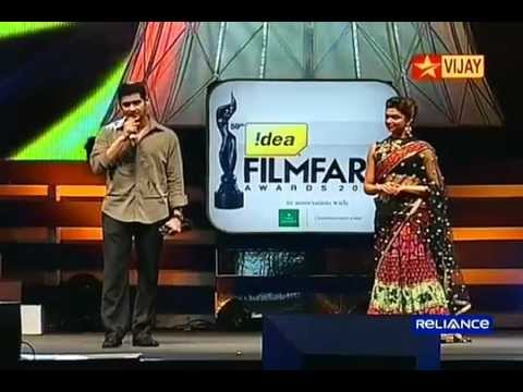 Mahesh Babu Speech @   Filmfare Awards South - 2012