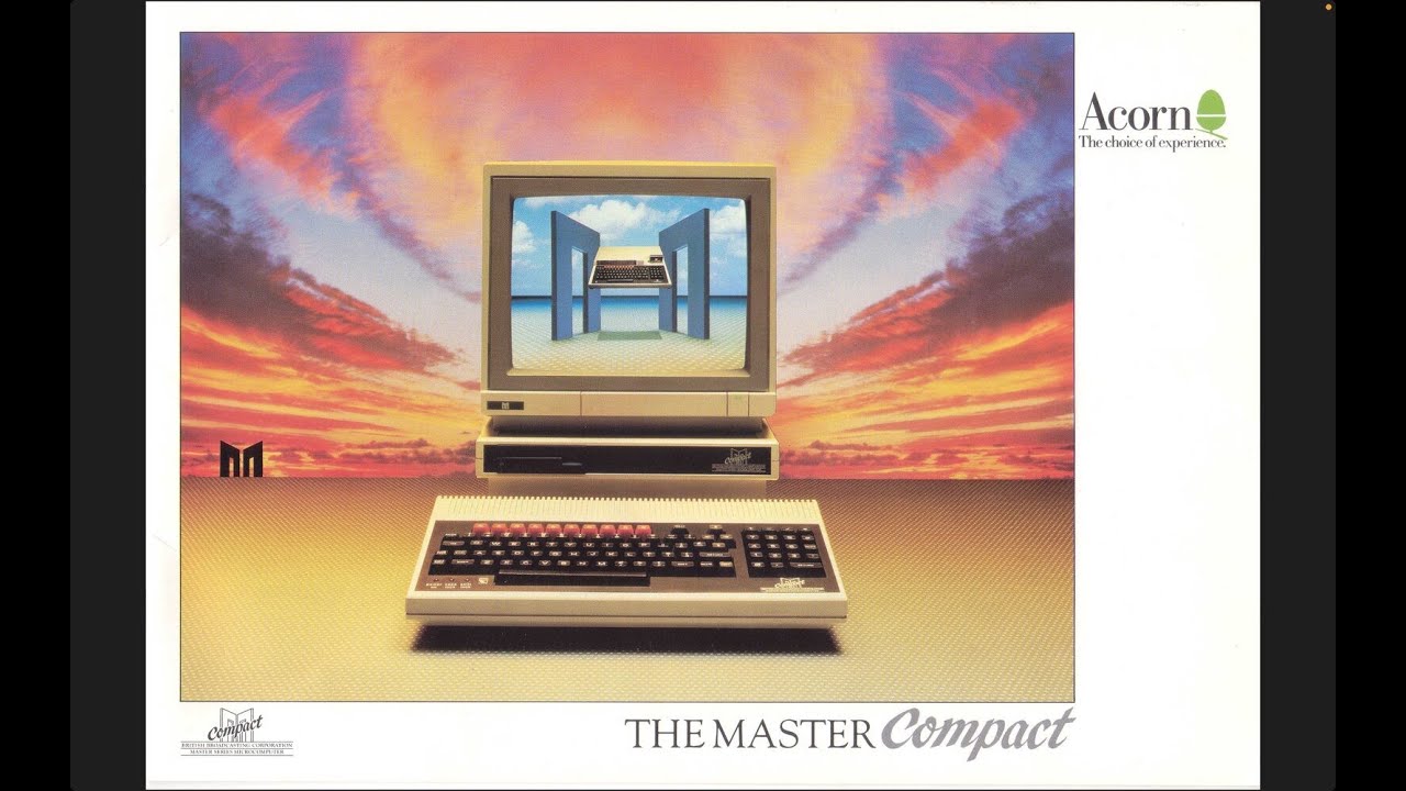 Acorn BBC Master Compact - YouTube