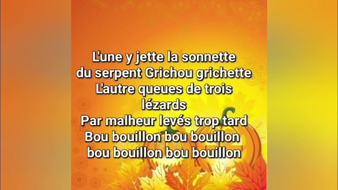 le bouillon des sorcières | poésie🧙‍♀️🧙‍♀️🧙‍♀️🎃🎃🎃🎃 - YouTube