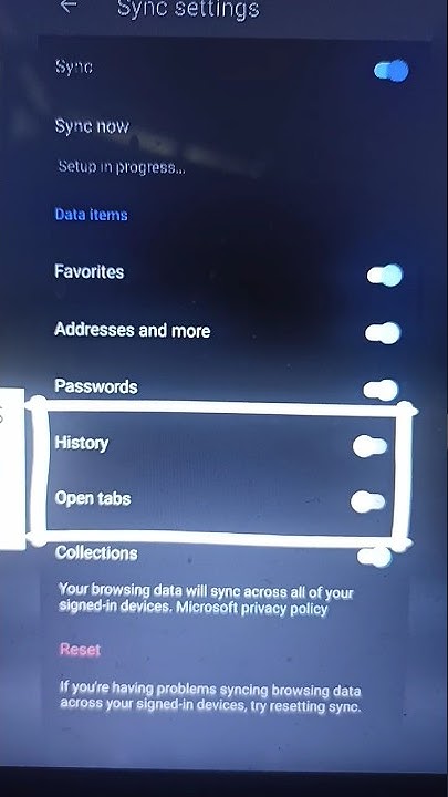 How to Sync Microsoft Edge Tabs Accross Devices - YouTube