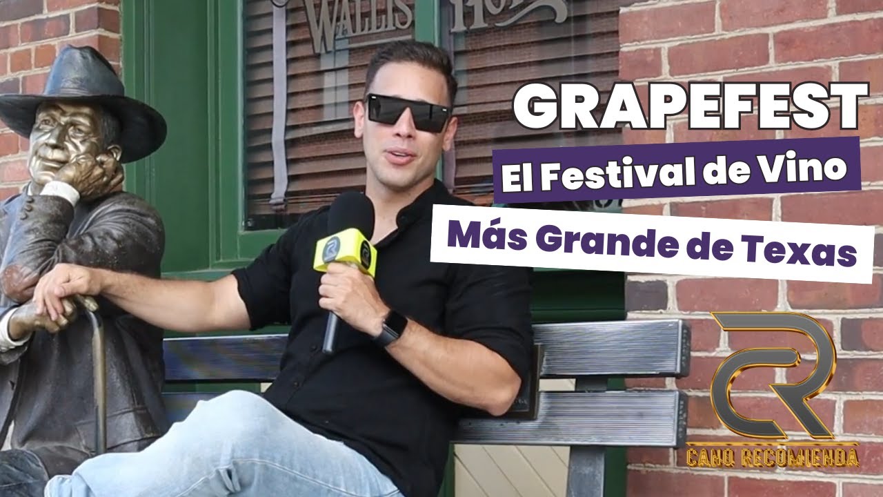GRAPEVINE'S GRAPEFEST: EL FESTIVAL DE VINO M[AS GRANDE DE TEXAS - YouTube